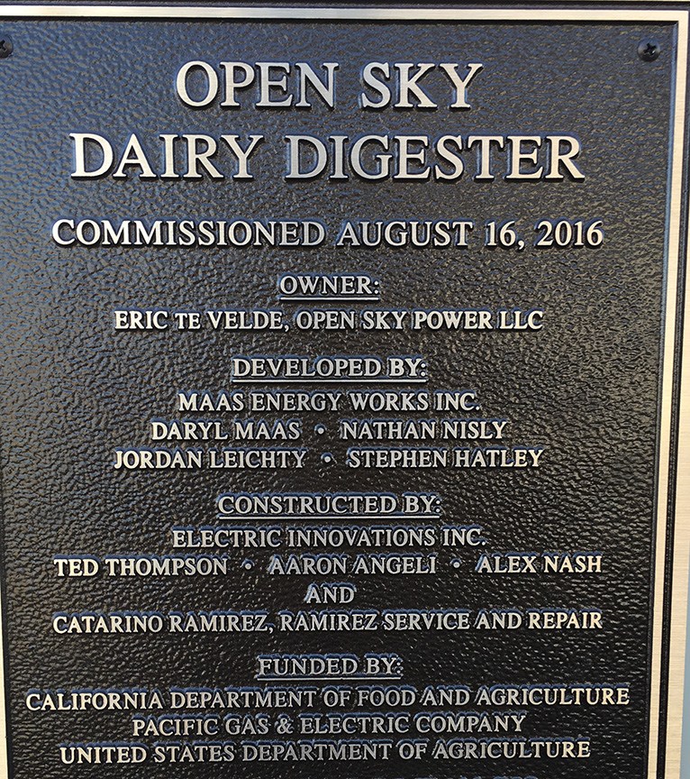 Dairy Digester Dedicated