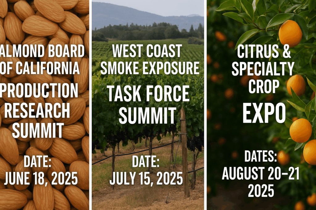 Key Dates for Growers and Agricultural Professionals - Agri-Business ...