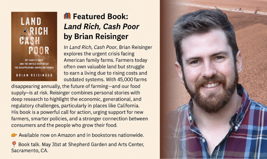 Reisinger Discusses Challenges and Solutions for Farms in Book