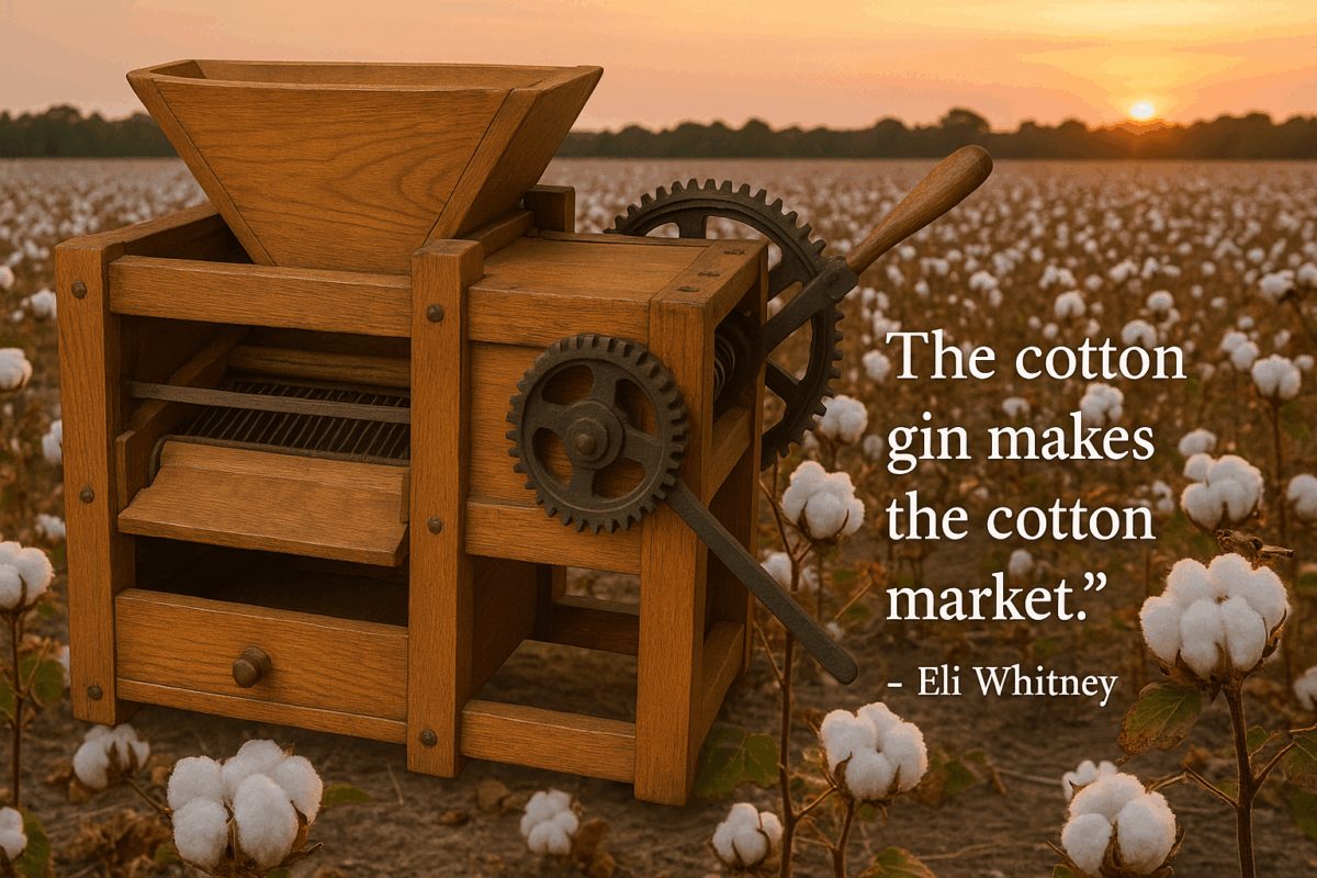 Cotton, and Cotton Gin, Helped Shape American Ag Economy - AgNet West